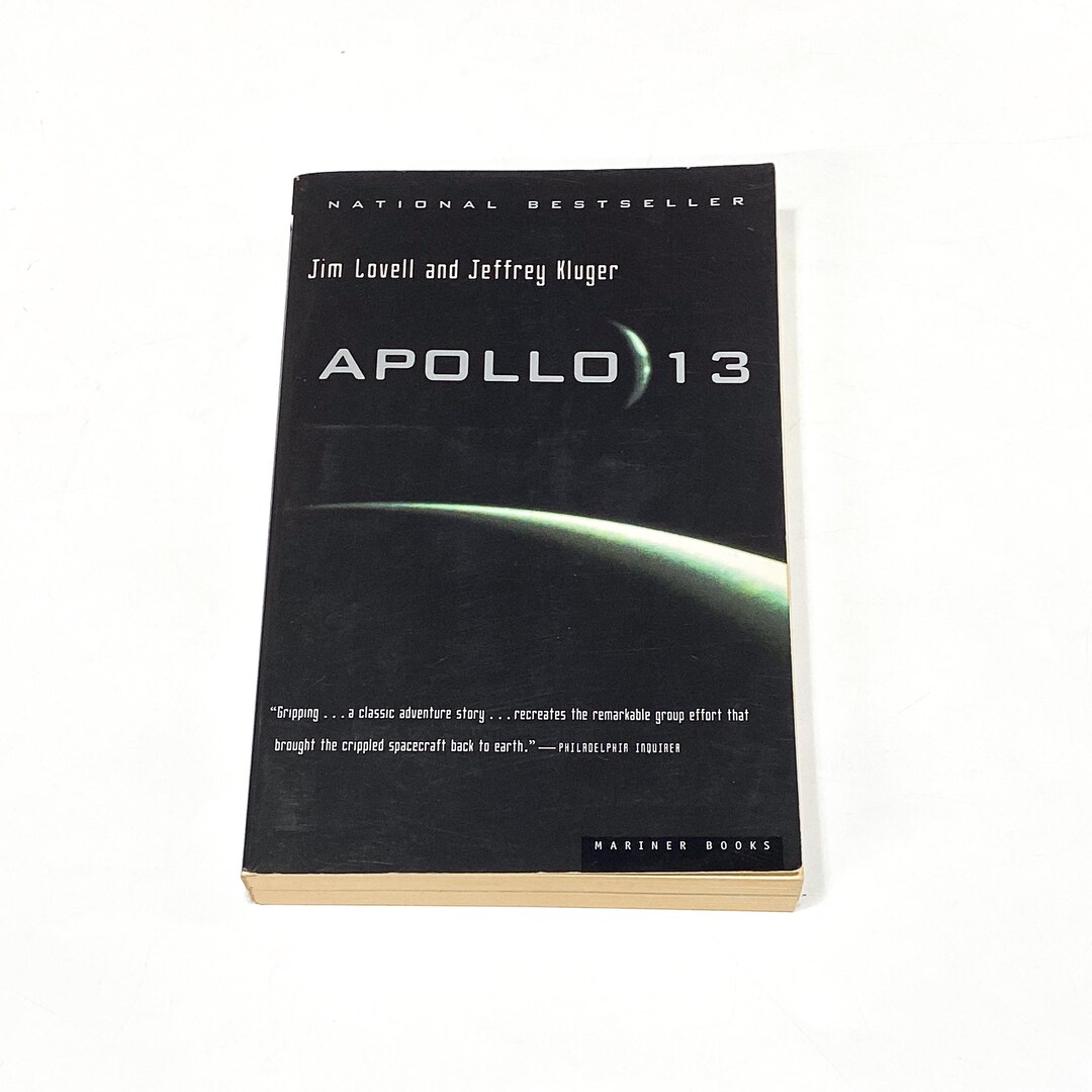Apollo 13 NASA Book - Retro Space History Lovers Gift - Pre Owned - Etsy