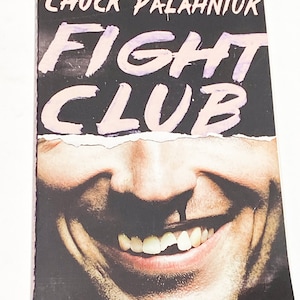Fight Club & Invisible Monsters by Chuck Palahniuk Vintage Paperback Book Lot of 2 Very Good ...