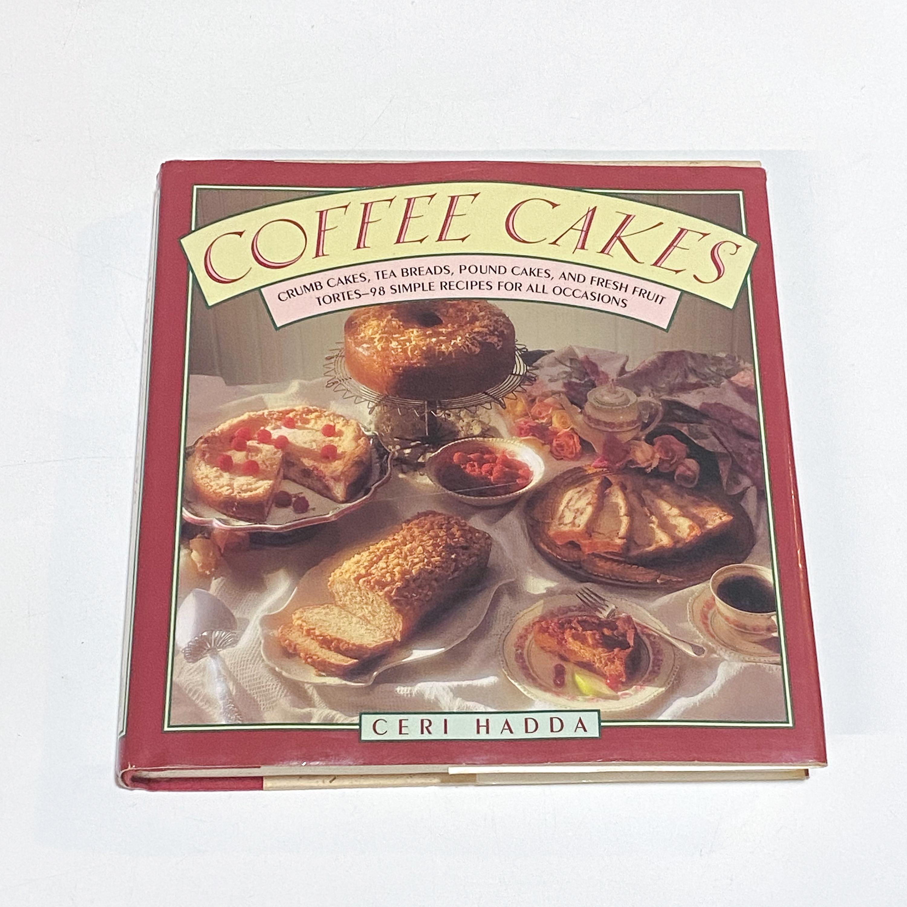 Used Cookbook - Used - Coffee Cakes - Ceri Hadda Vintage - Crumb Cake ...