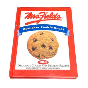 Used Cookbook - Mrs Fields Best Ever Cookie Vintage - Classic Recipes ...