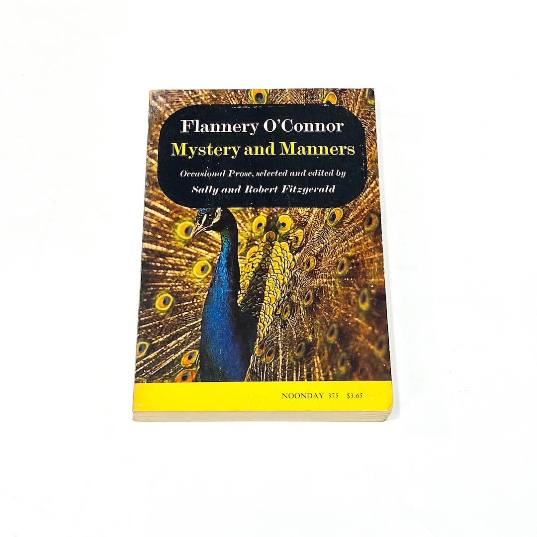 Flannery O’connor - Mystery and Manners - Vintage Paperback Book - Gift ...