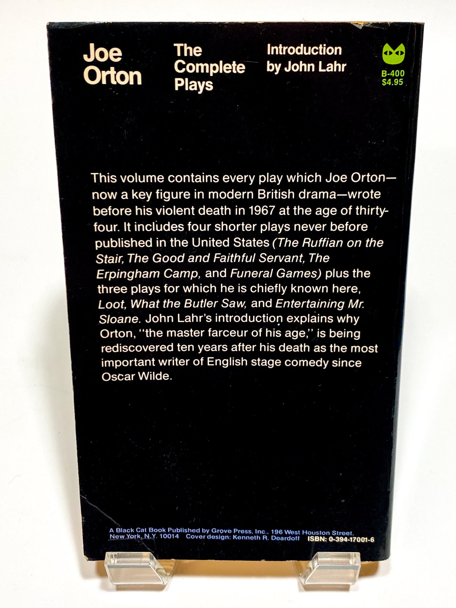 Joe Orton the Complete Plays Paperback Vintage Book - Etsy