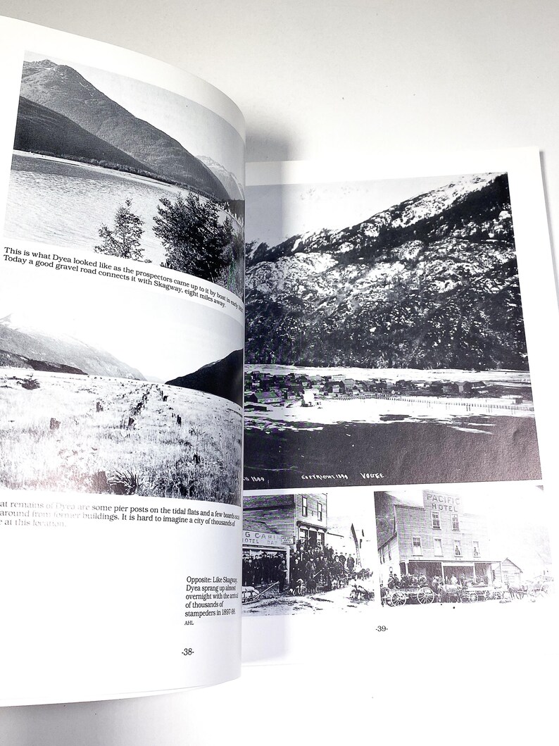 Klondike Gold Rush History Book, Vintage Paperback (illustrated, Pre ...