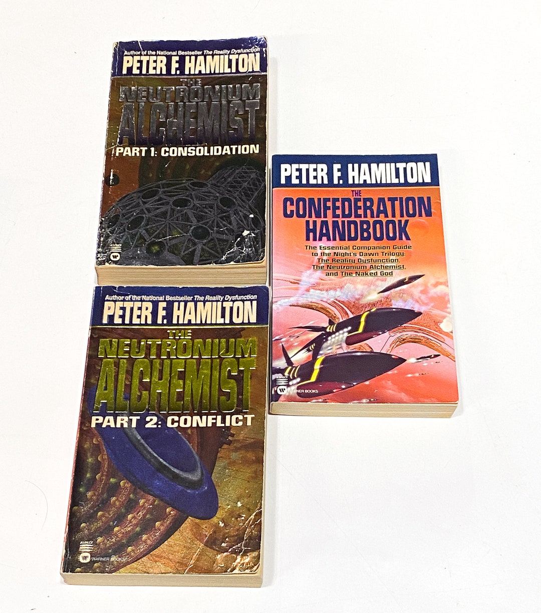 Peter Hamilton Neutronium Alchemist Pt 1 & 2 Consolidation Conflict ...