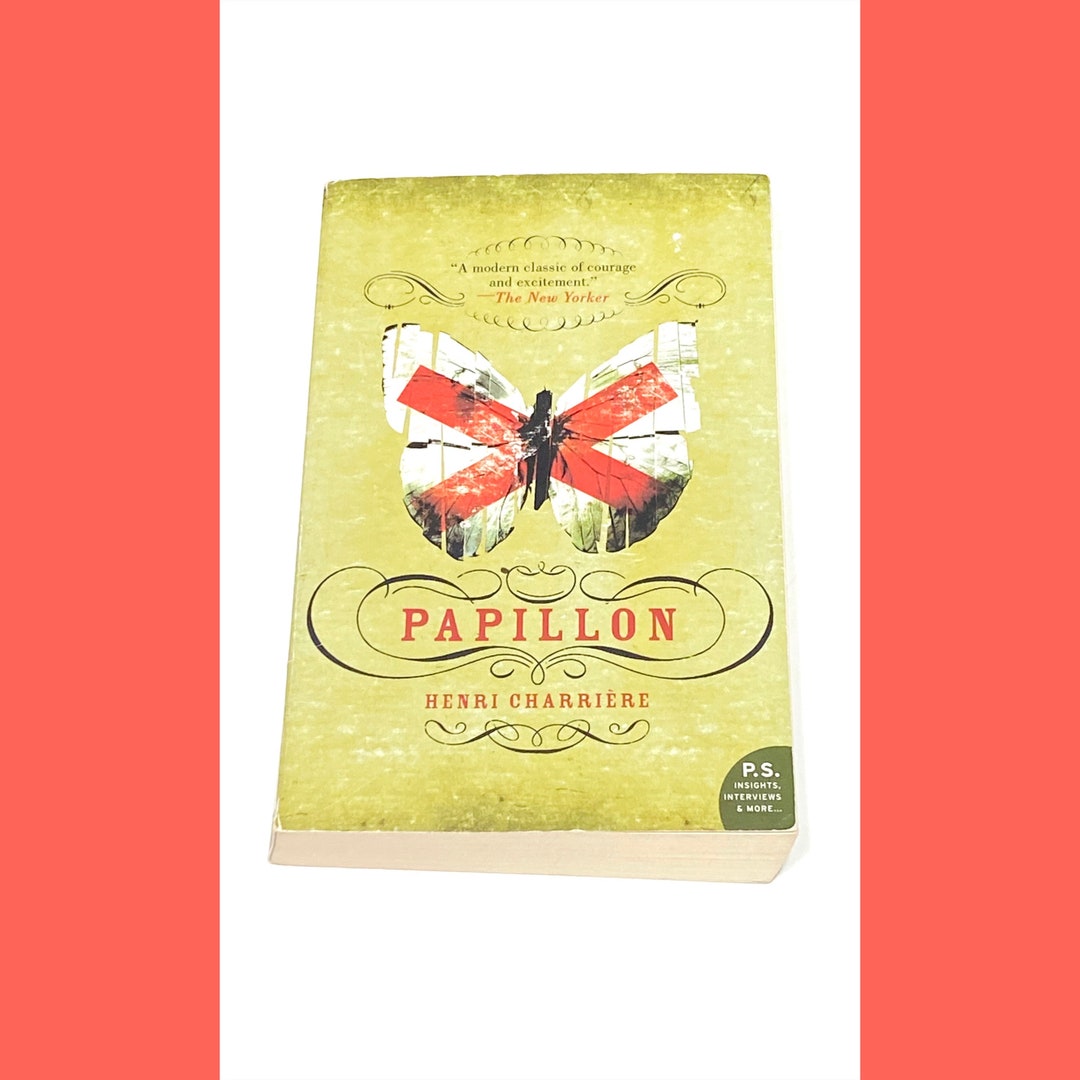 Papillon Henri Charrière Prison Novel Classic Literature Vintage ...