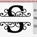 Split Capital Letter Monogram SVG/DXF/PNG Files/split Captital Letter M ...