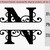 Split Capital Letter Monogram SVG/DXF/PNG Files/split Captital Letter H ...