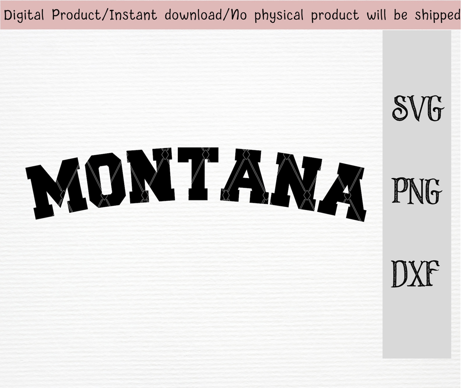 Montana Svg/dxf/png Files/usa State Clipart/instant Download - Etsy ...