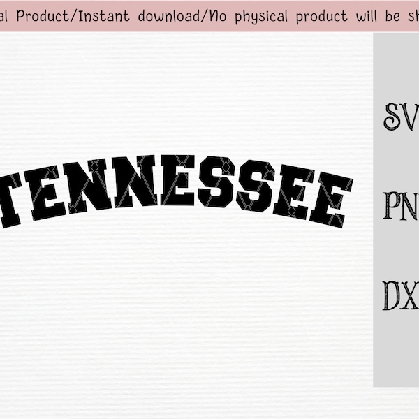 Tennessee Svg - Etsy