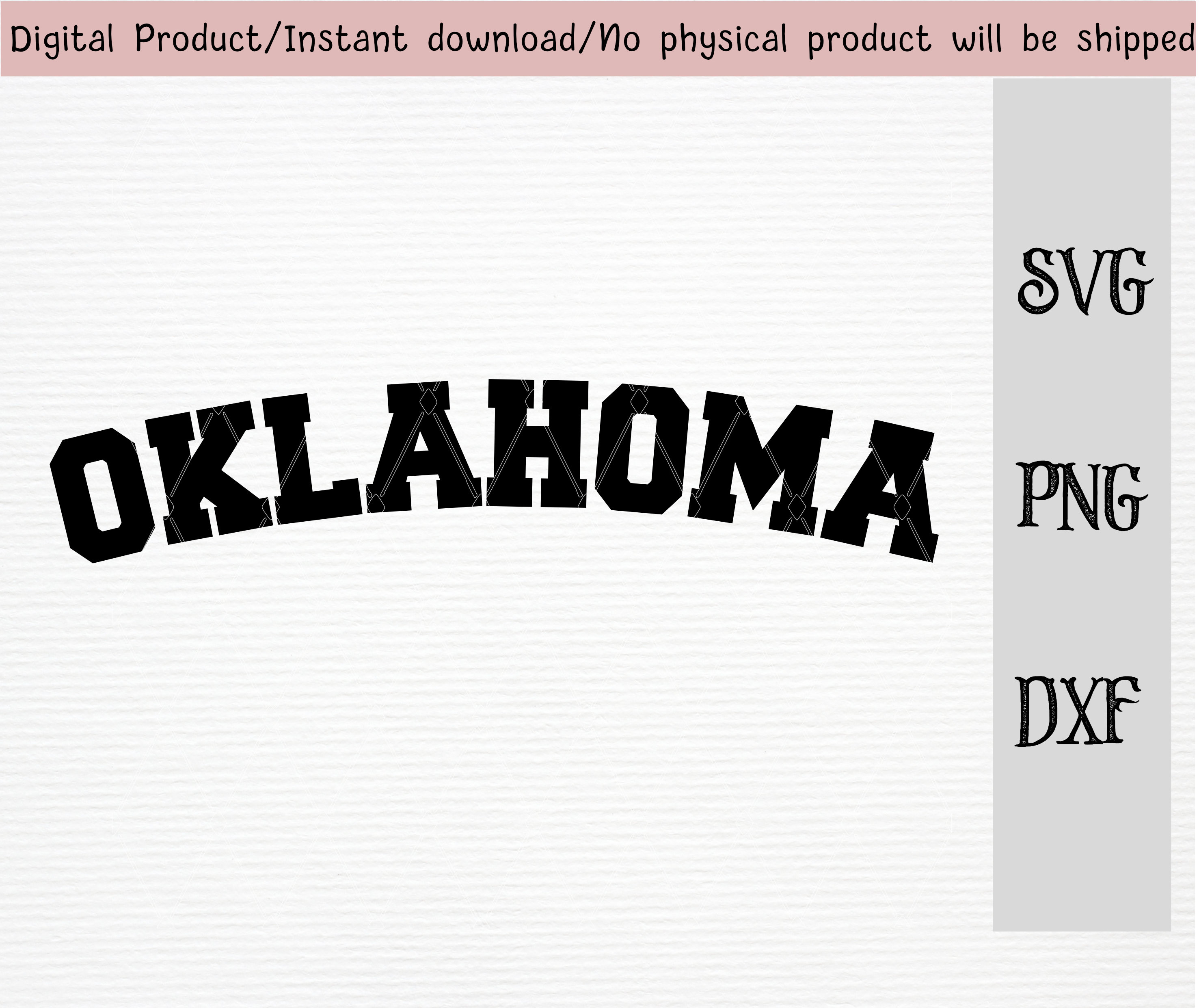 Oklahoma State Shape Clipart