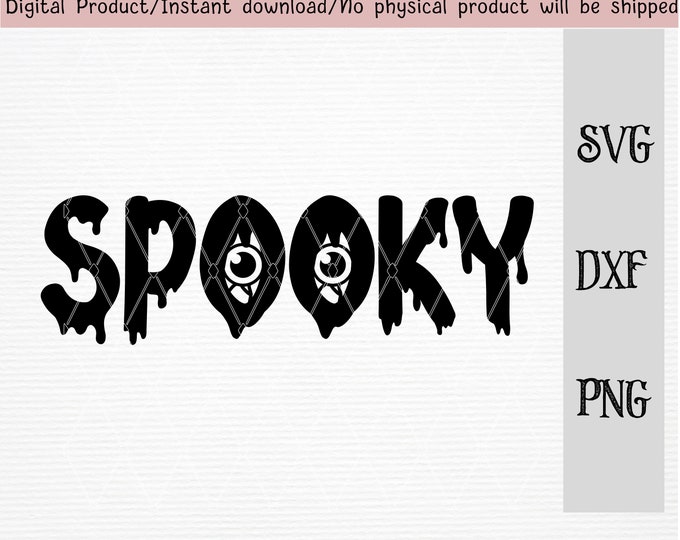 Spooky Eyes Svg Monster Eyes Svg Halloween Cutting File Scary Clipart ...