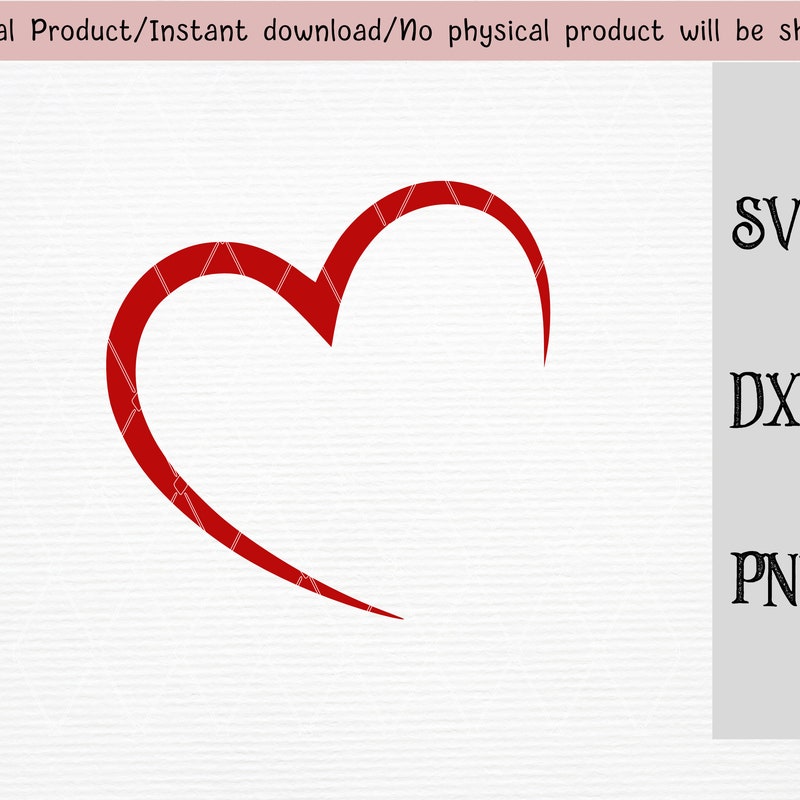 Double Heart Outline Svg - Etsy