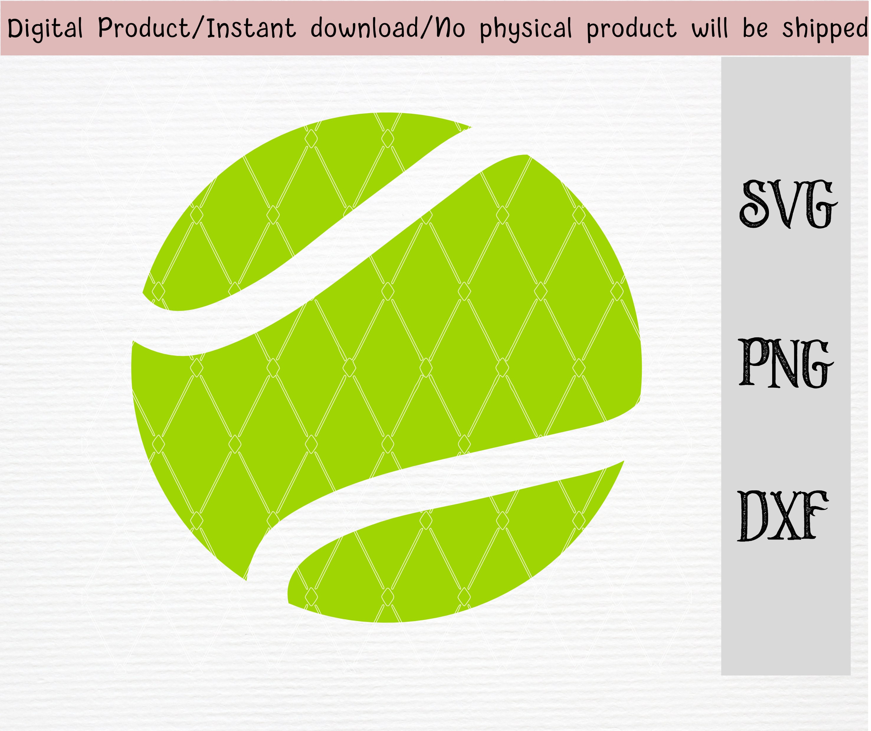 Tennis Ball SVG/PNG/DXF Files/ for Cricut/silhouette - Etsy