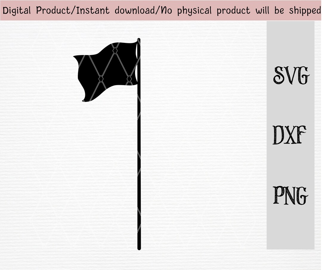 Color Guard SVG/PNG/DXF Files/ Sport Color Guard Clipart/black Flag Svg ...