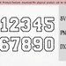 Jersey Numbers Svg/png/dxf/jersey Numbers Outline Clipart/instant ...