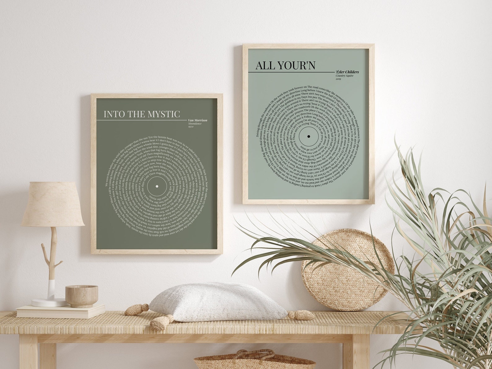 Record Lyrics Personalized Song Print Favorite Song Digital - Etsy