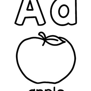Alphabet Coloring Pages - Etsy