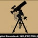 Dobsonian 8 Inch Reflector Telescope SVG Astronomy Stargazing Orion ...
