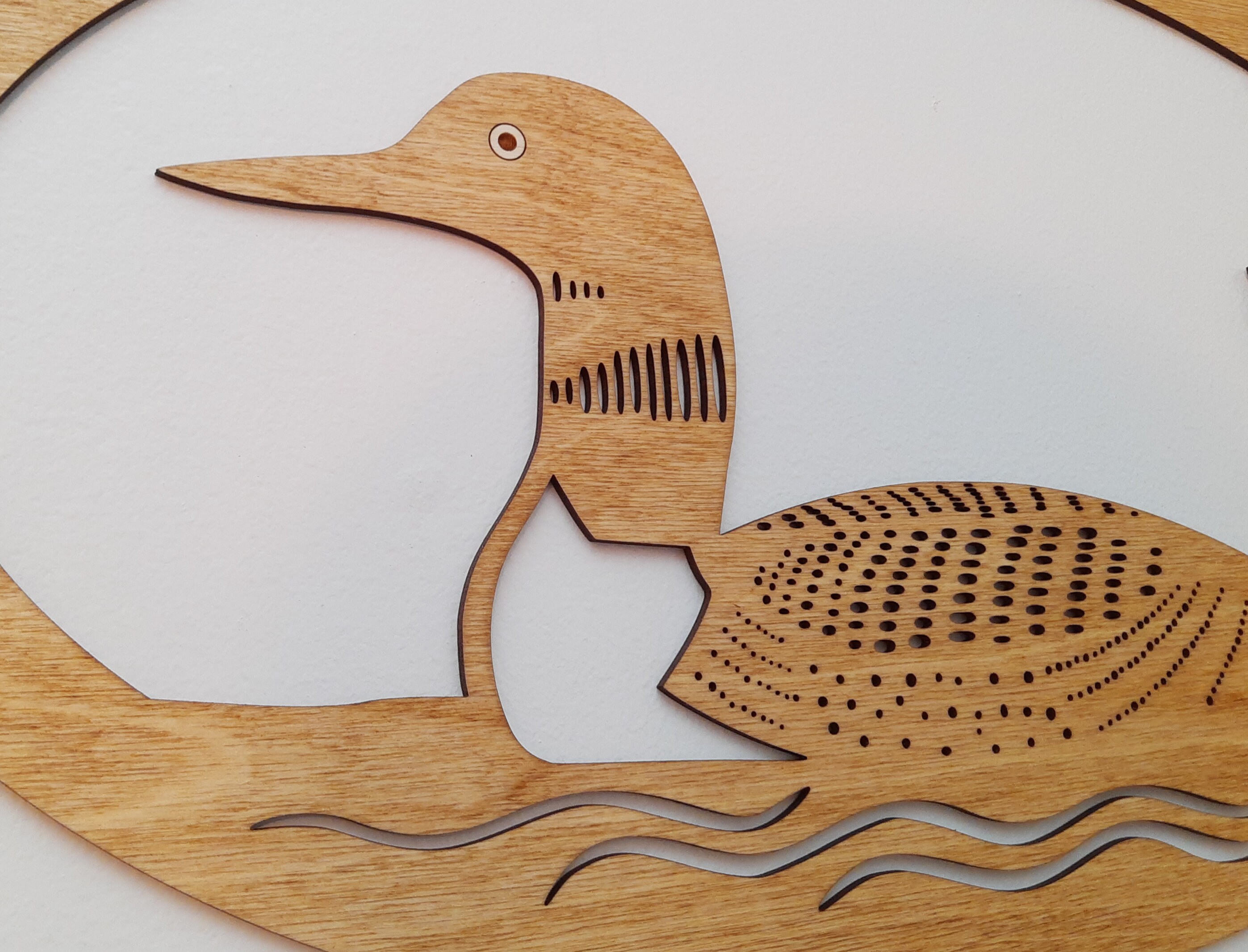 Cottage Sign - Lasercut Glowforge Ready Loon Sign SVG - Lakehouse ...