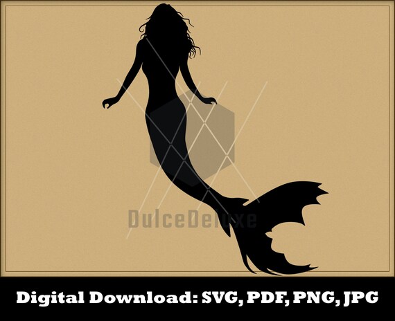 Mermaid SVG Dungeons and Dragons Mythical Creatures Monsters | Etsy
