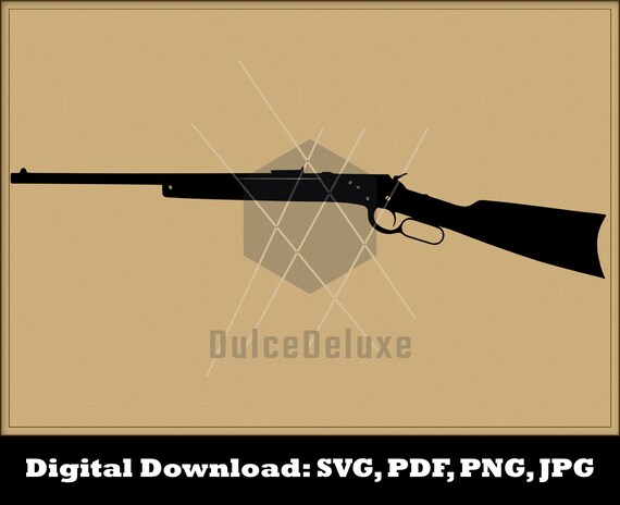 Lever Action Rifle SVG Model 1892 SVG Gun SVG Rifle - Etsy Canada