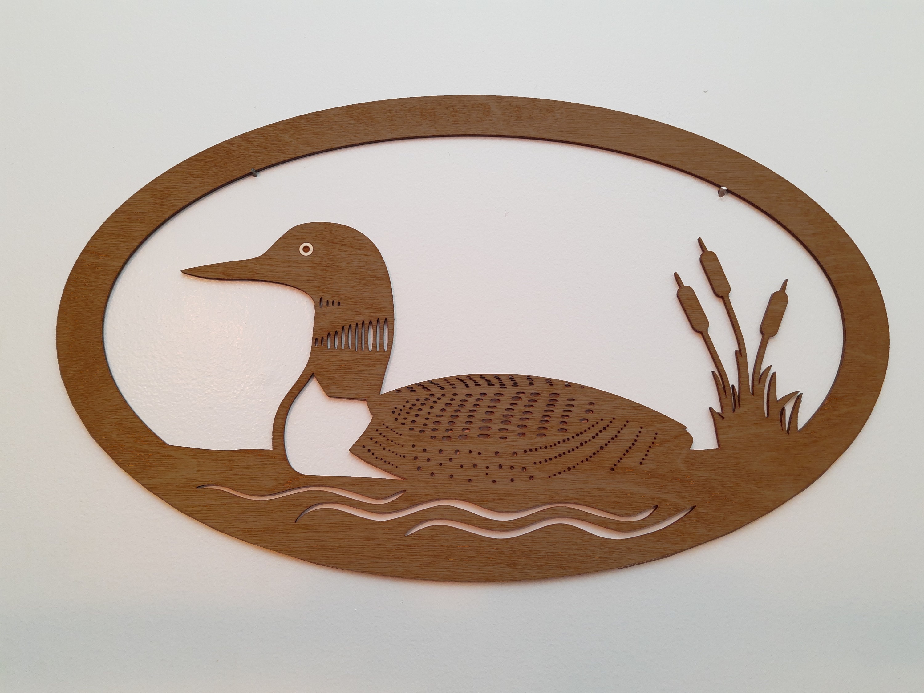 Cottage Sign Lasercut Glowforge Ready Loon Sign SVG Lakehouse Cottage ...