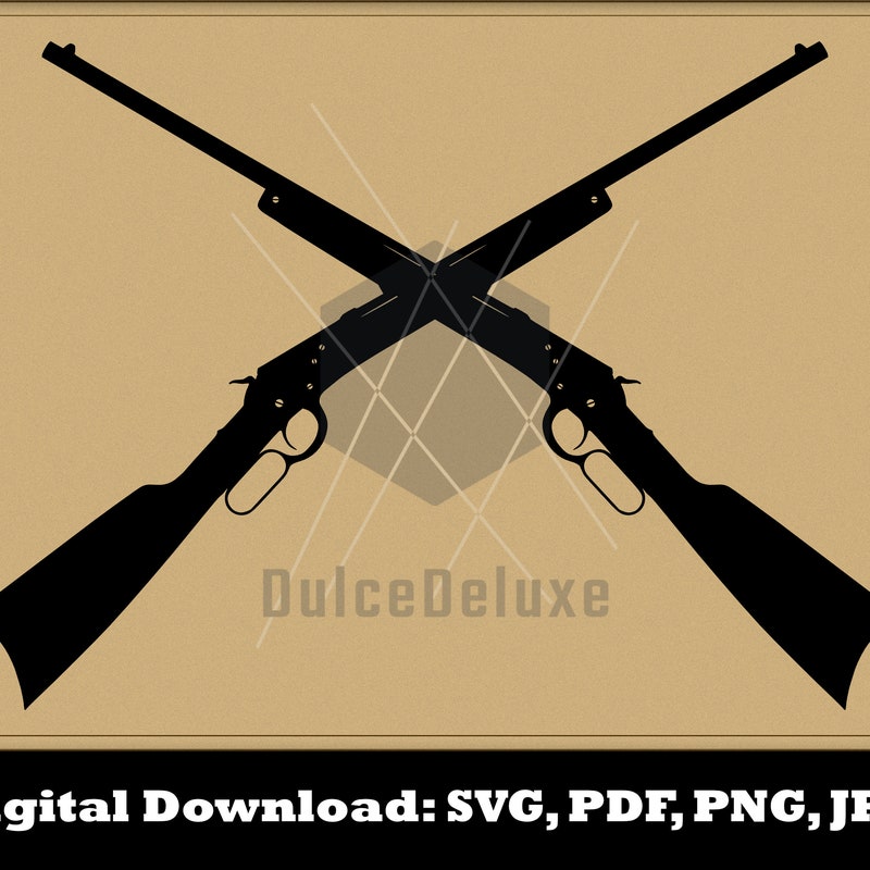 Crossed Rifles - Etsy