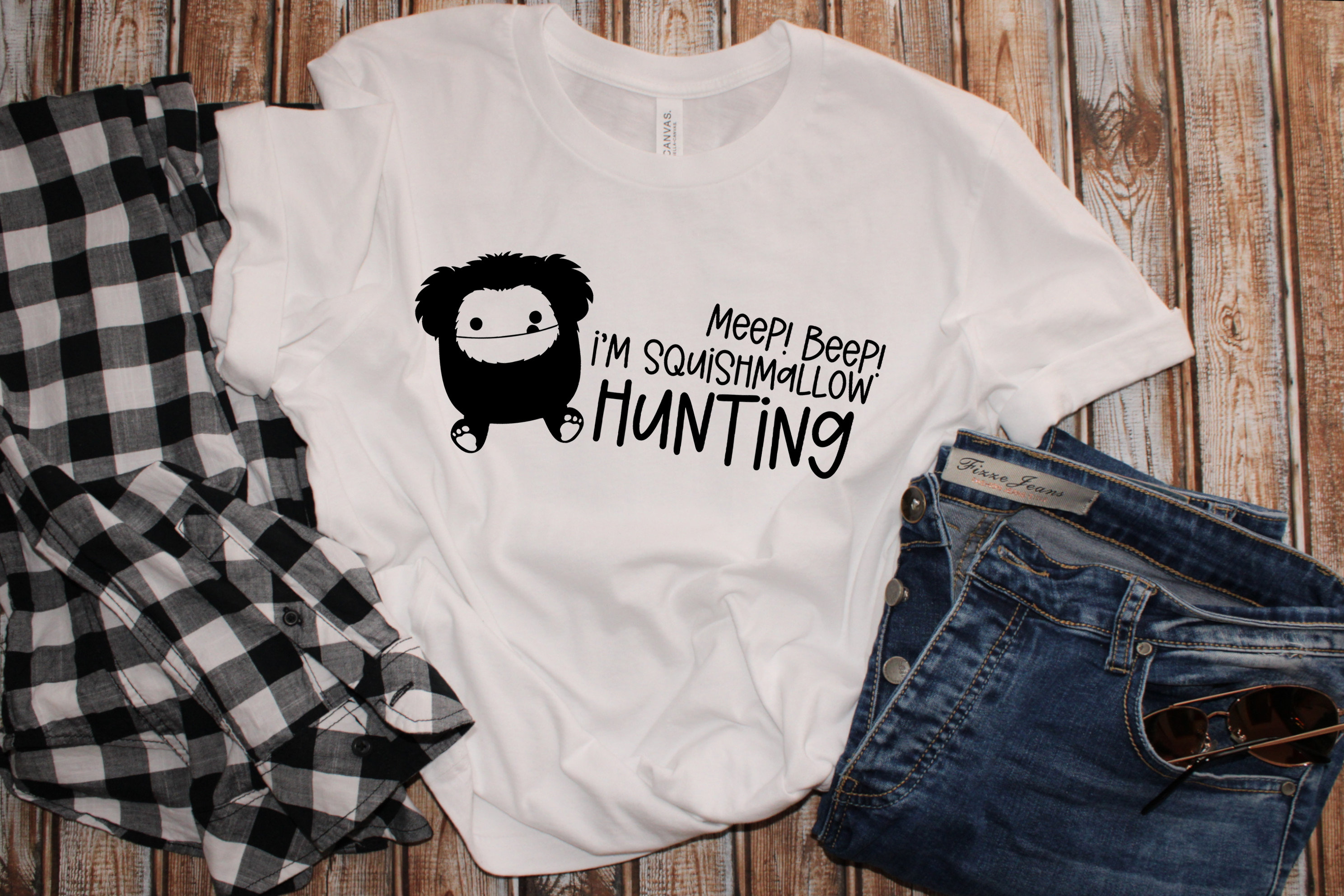 Benny the Bigfoot - Squish Hunting | SVG Cut File - Etsy