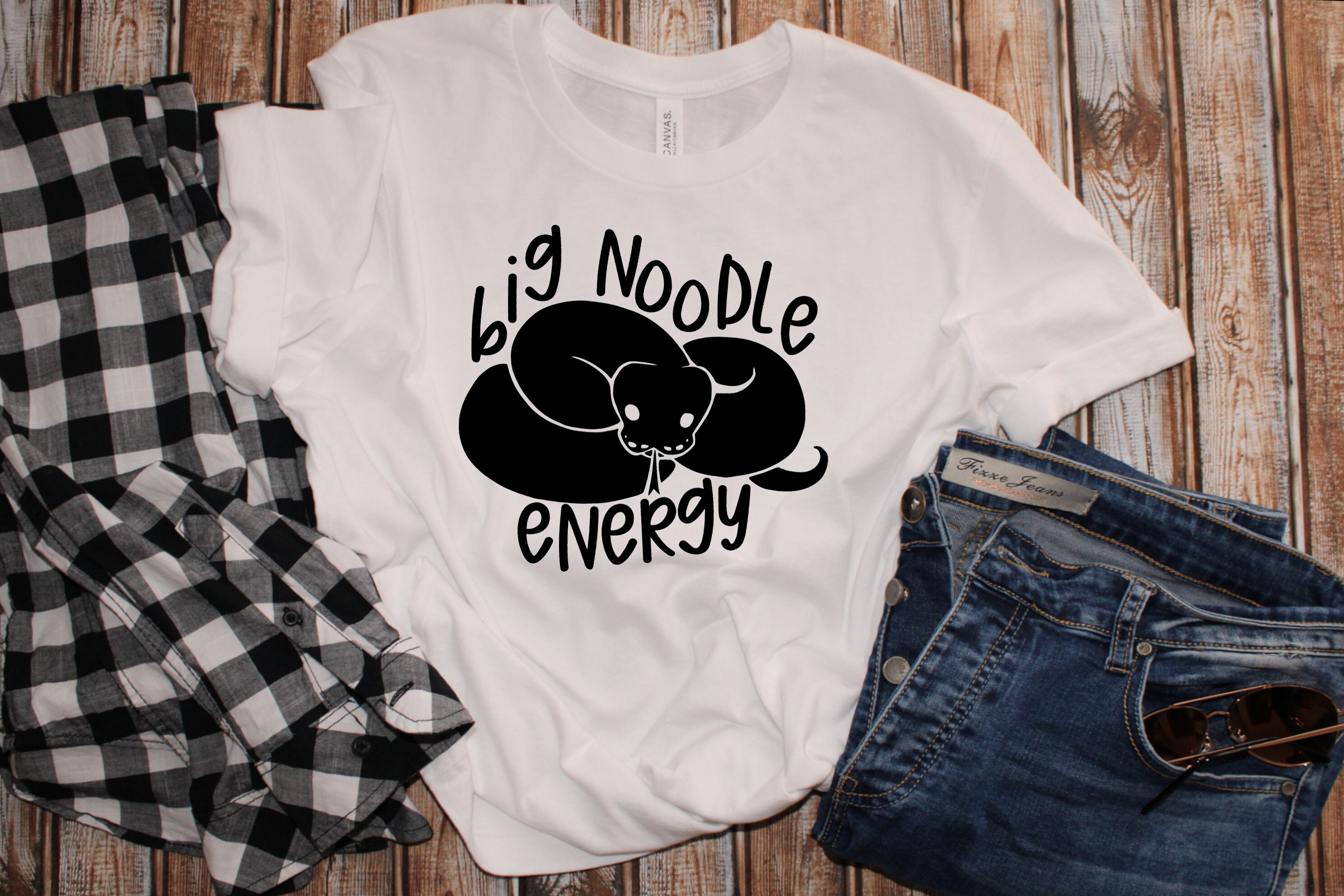 Big Noodle Energy | SVG Cut File - Etsy