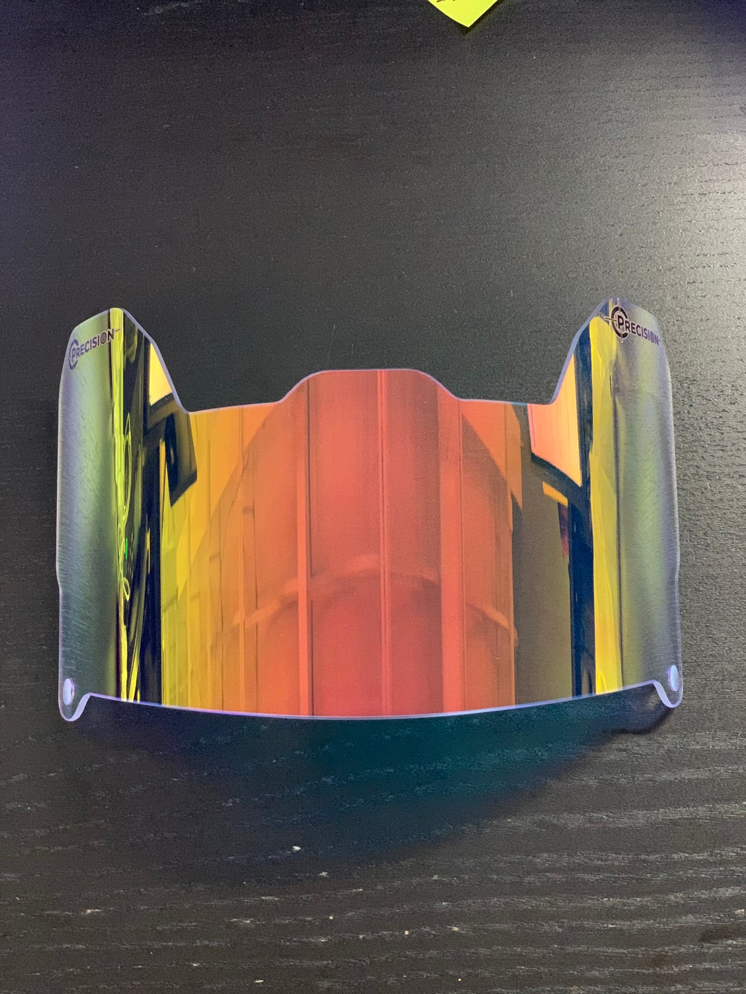 Precision Football Helmet Visor, Clear Revo Red - Etsy