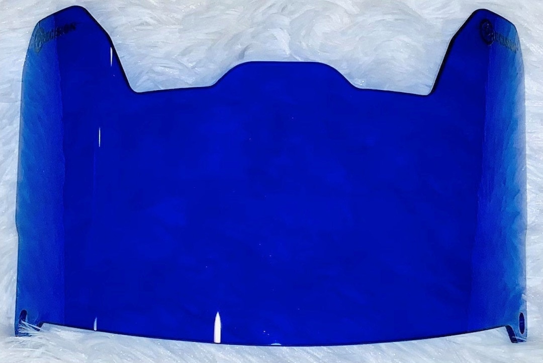 Precision Football Helmet Visor, Cobalt Blue - Etsy