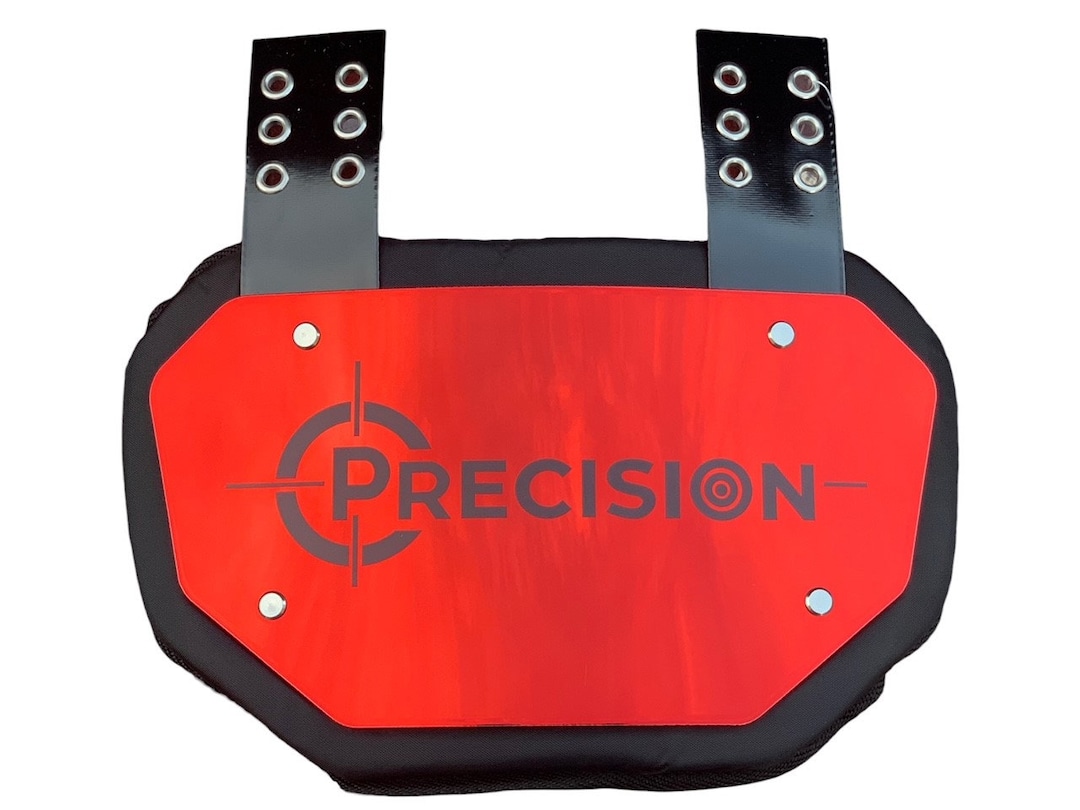 Precision Back Plate Rear Protector Lower Back Pads for Football ...