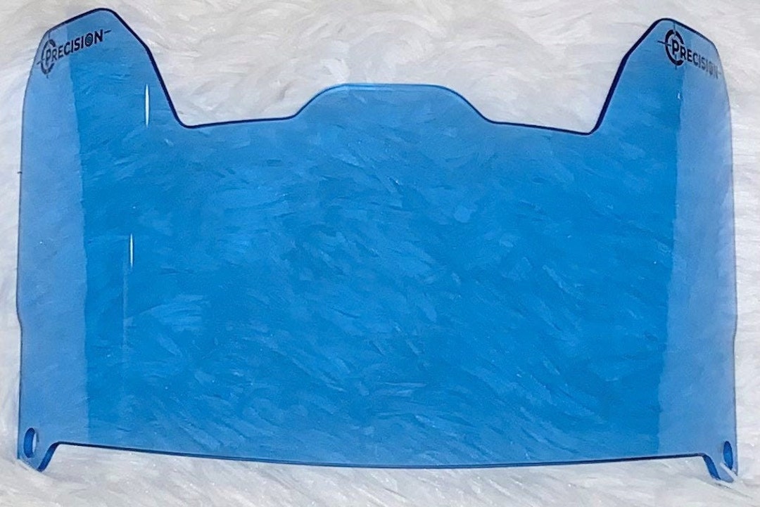 Precision Football Helmet Visor, Arctic Blue - Etsy