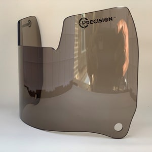 Precision Football Helmet Visor, Smoke 2.0 - Etsy