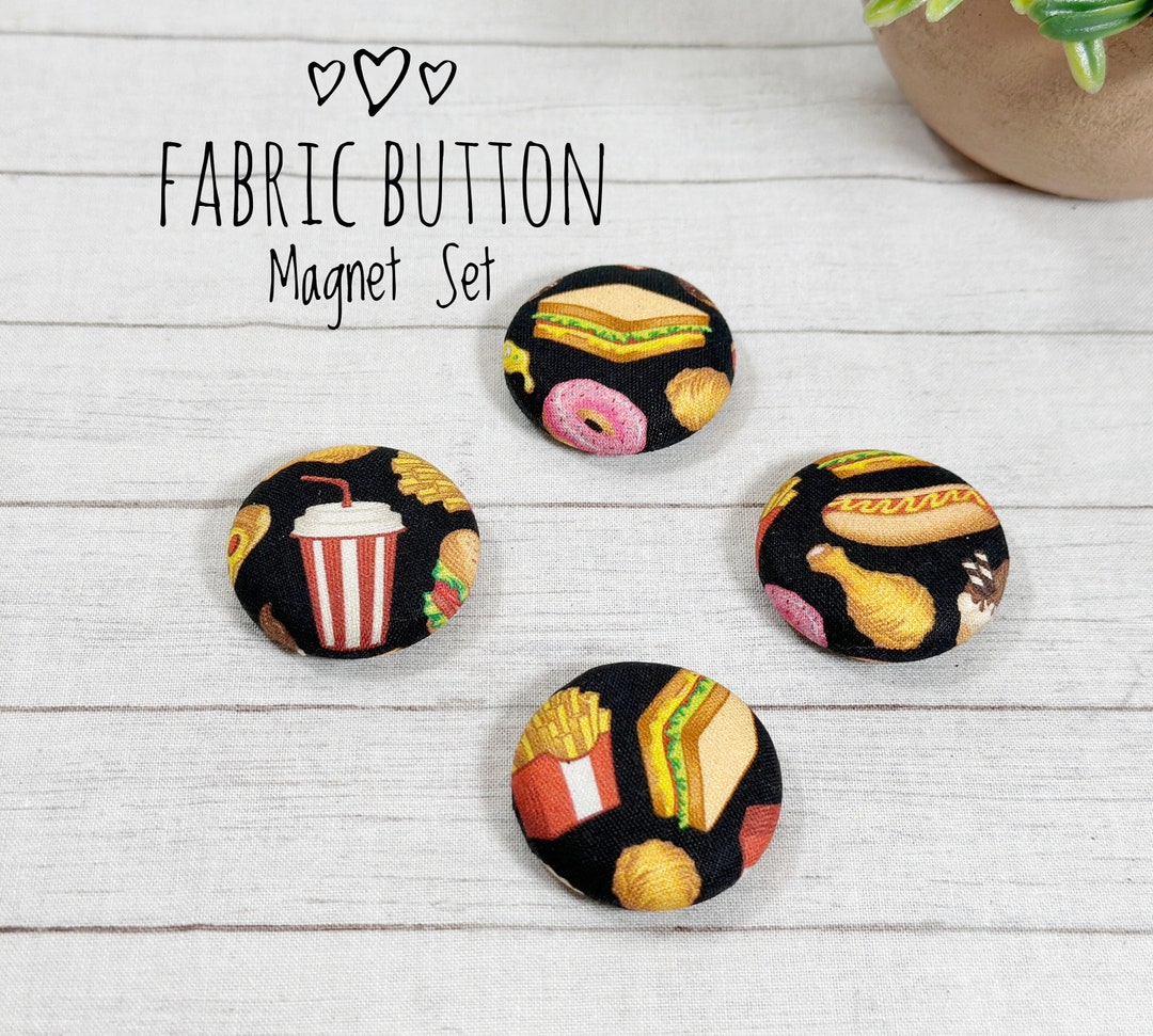 Fridge Magnets Set, Button Magnet Round, Magnetic Board Magnets, Locker ...