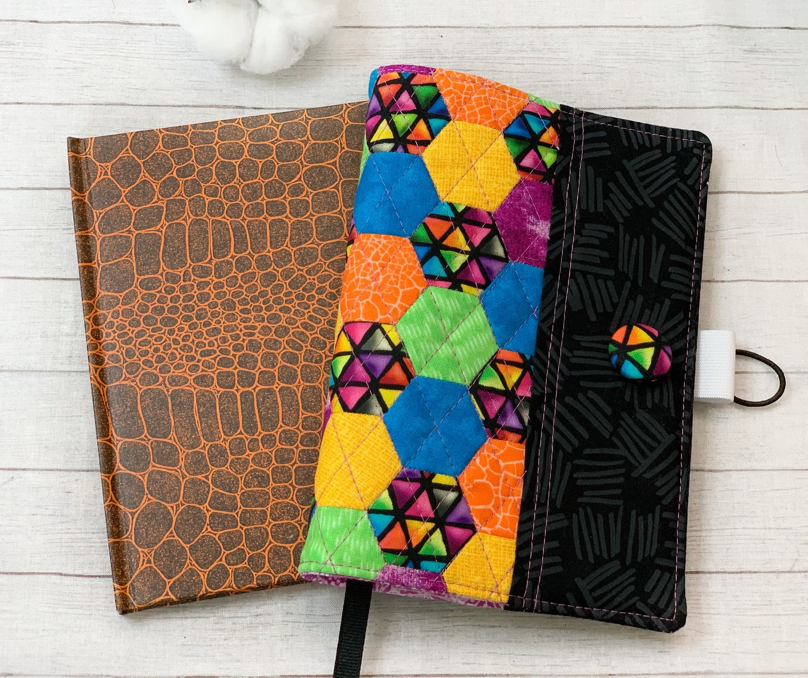 Journal Cover Notebook Cover Quilted Cover College Student - Etsy