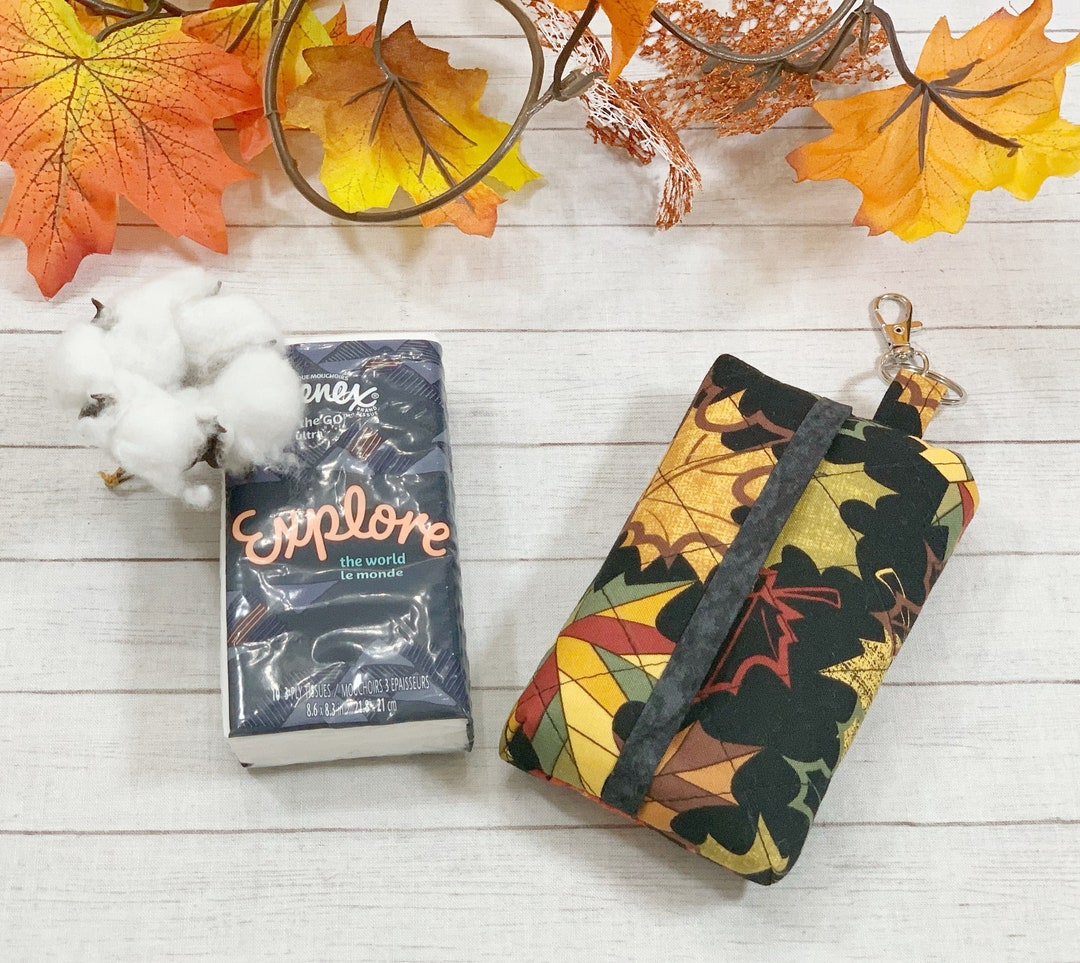Purse Tissue, Travel Tissue Holder, Fall Tissue Holder, Travel Case ...