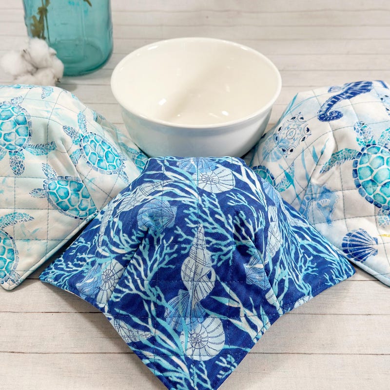 Quilted Bowl Cozy - Etsy