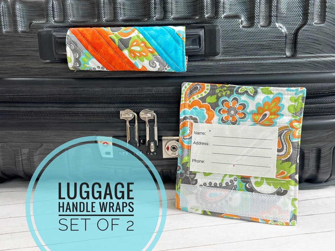Luggage Handle Wrap, Colorful Luggage Tag, Suitcase Identifier, Luggage ...