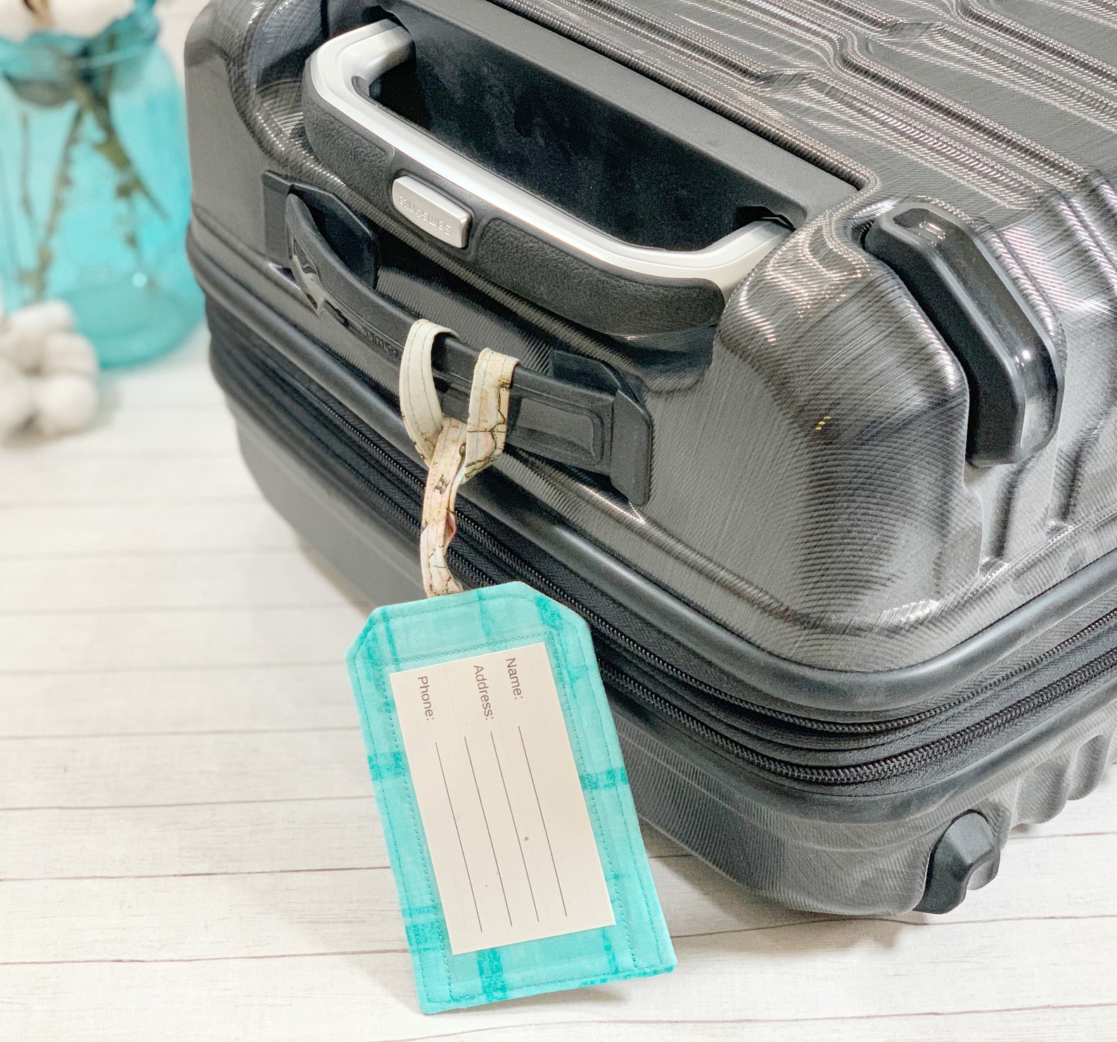 Luggage Name Tag Travel Theme Luggage Label Gift Giving - Etsy