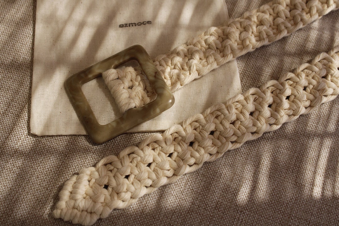 Macrame Belt, Handmade Belt, Cotton Belt, Boho Macrame Belt, Modern ...