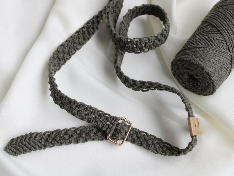 Macrame Belt, Handmade Macrame Belt, Cotton Belt, Boho Macrame Belt ...