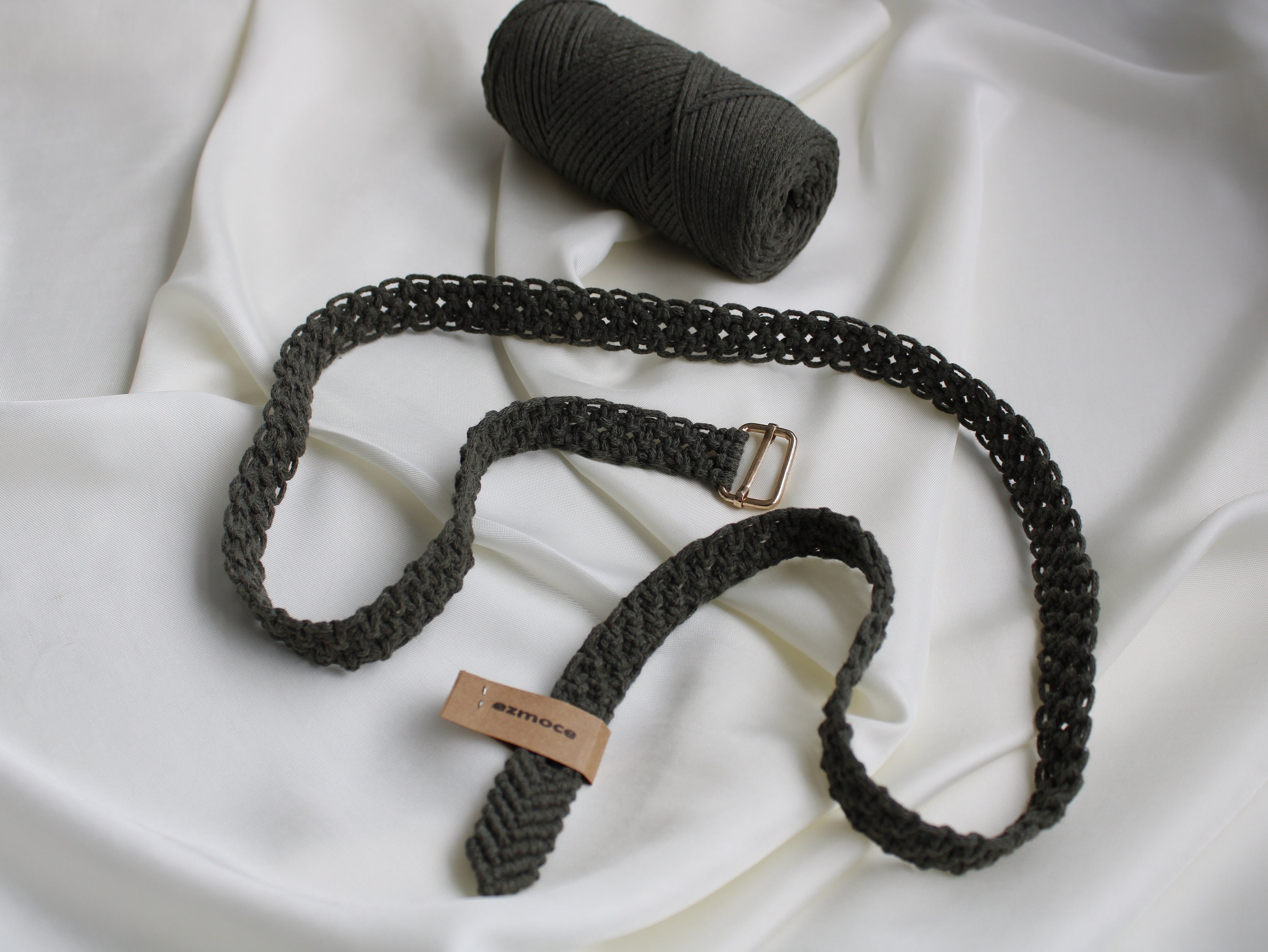 Macrame Belt, Handmade Macrame Belt, Cotton Belt, Boho Macrame Belt ...