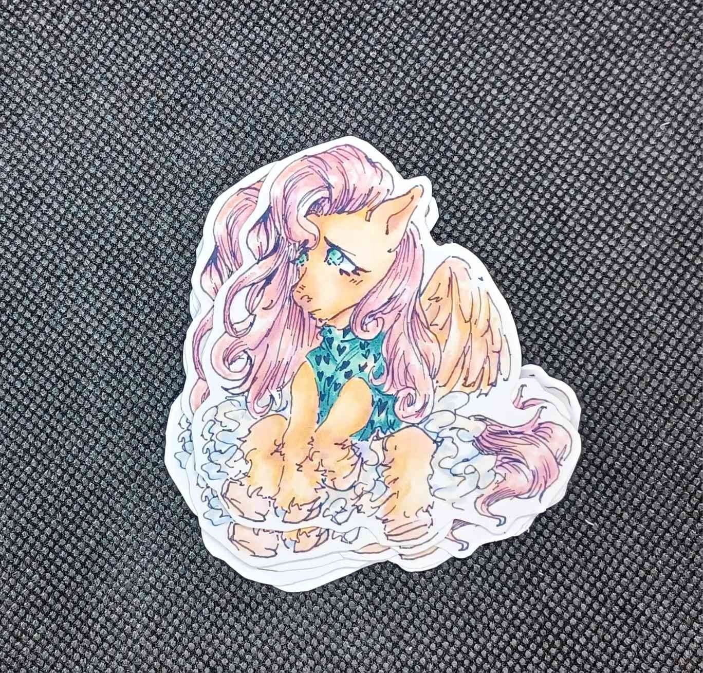 My Little Pony Stickers Fluttershy, Rarity - Etsy
