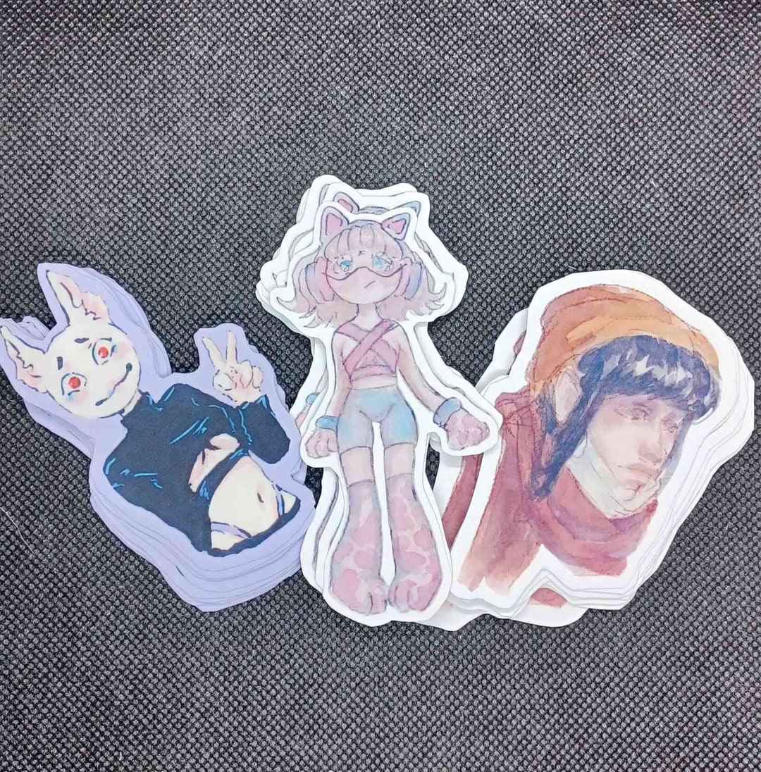 Cute Traditional Art Stickers - Etsy