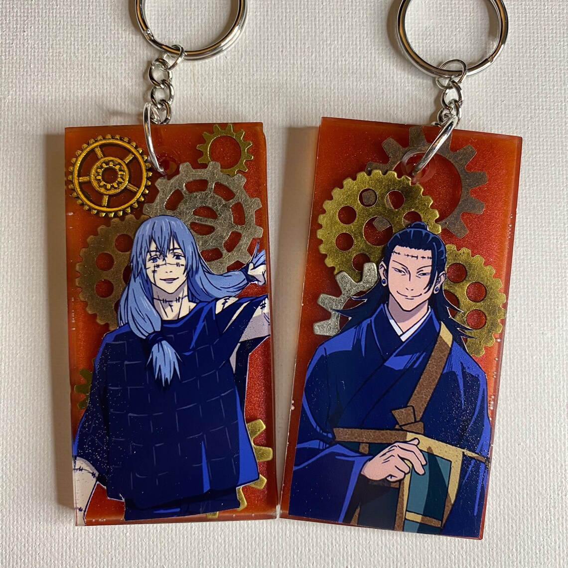 Jujutsu Kaisen Resin Keychain | Etsy