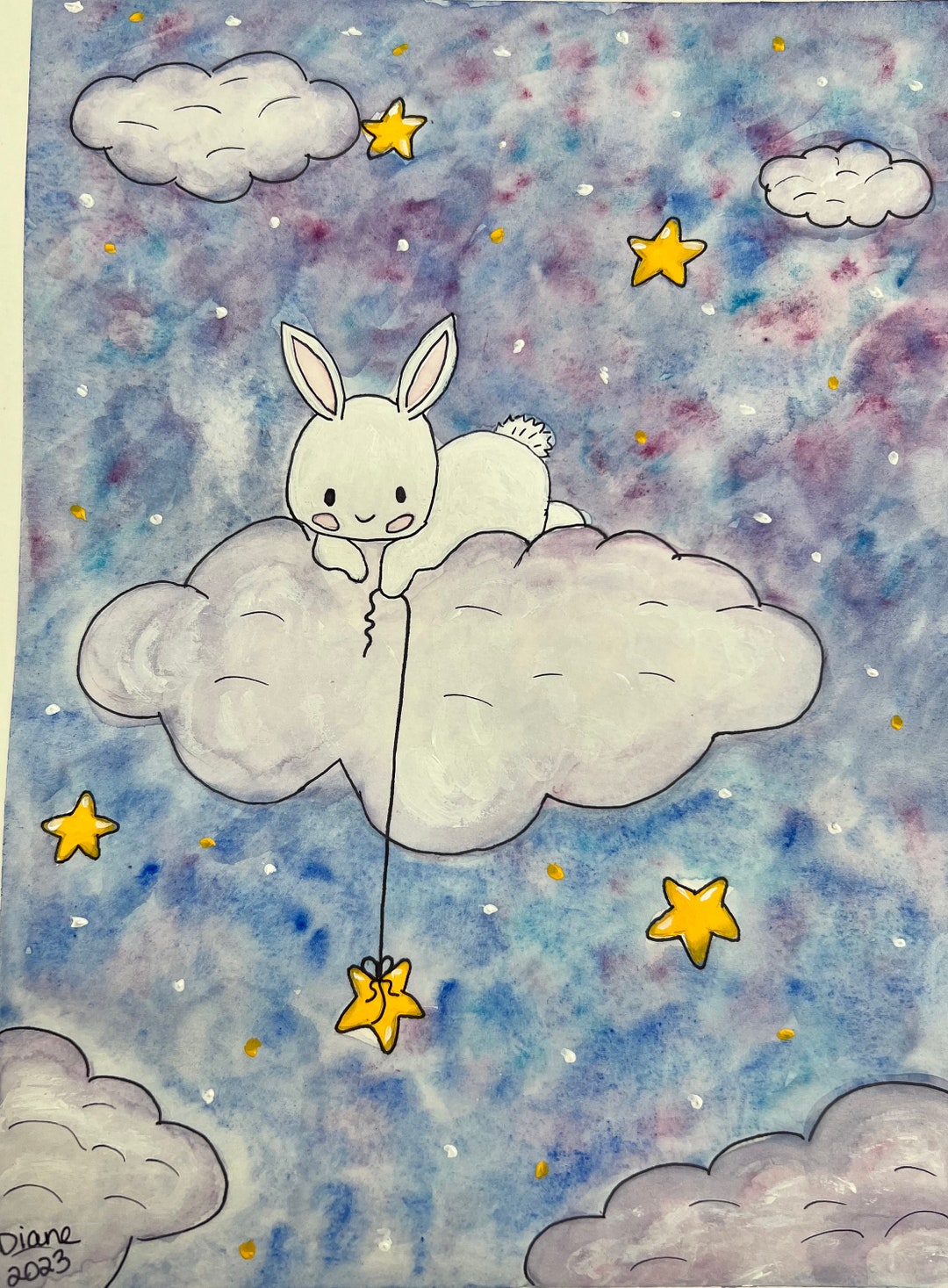 Bunny and Starlight - Etsy