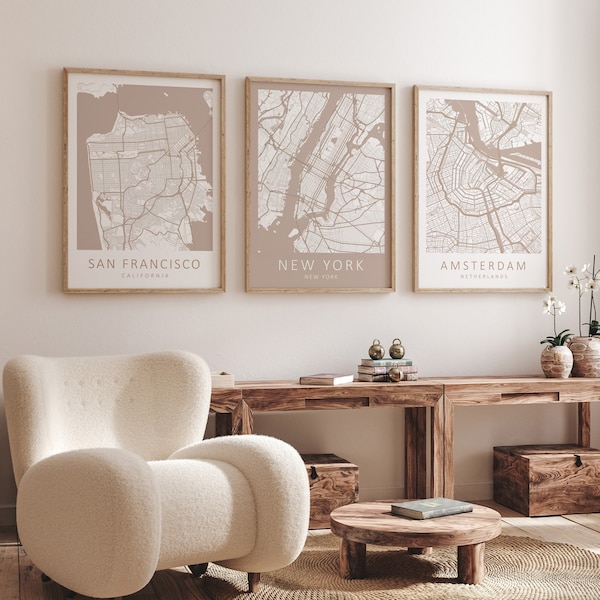 Set of Three Prints - Etsy