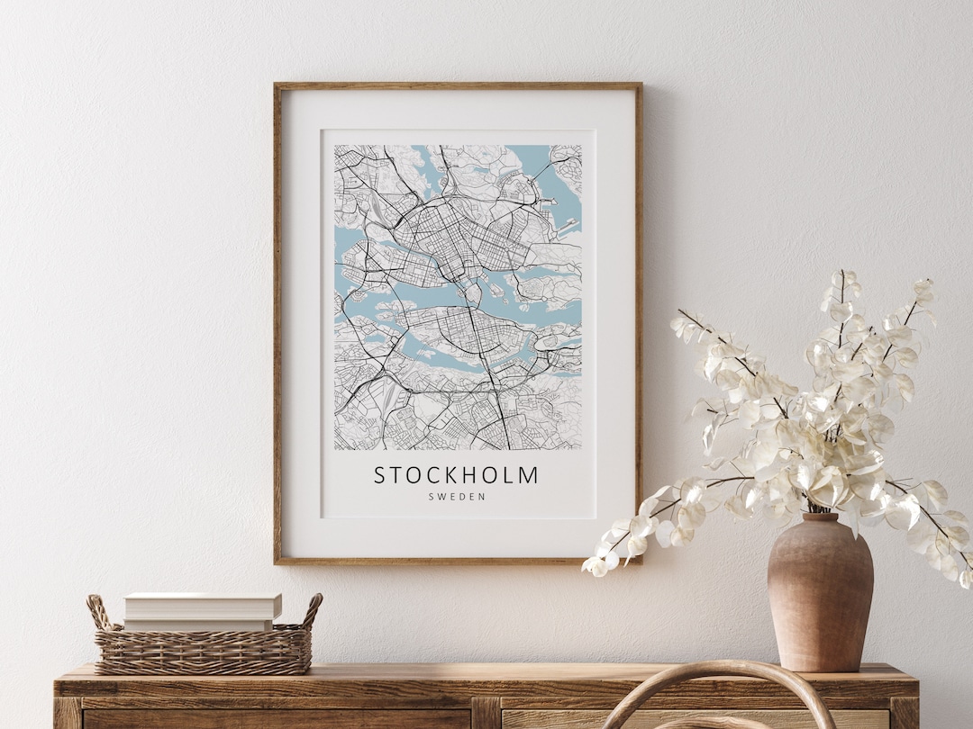 Custom Map | Location Map | Personalized Gifts | Any City Map ...