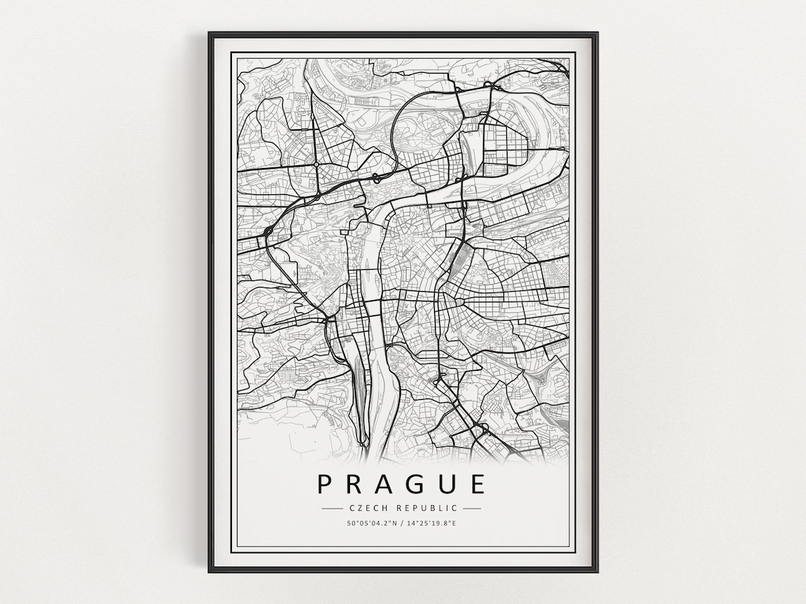 Custom Map Location Map Personalized Gifts Any City Map - Etsy